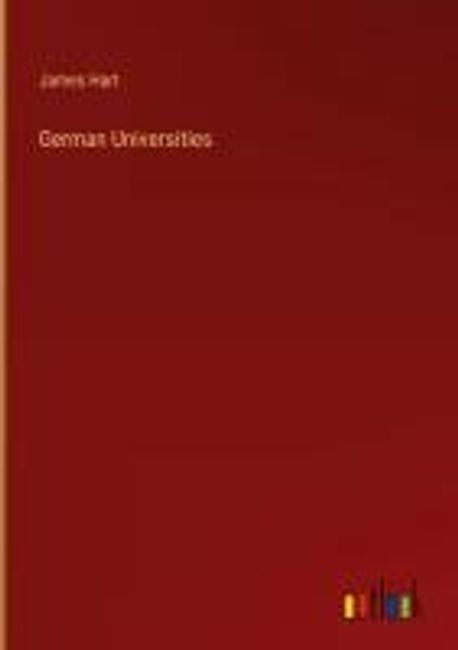 German Universities | Hart, James - 교보문고