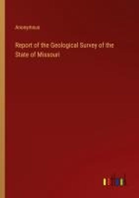 Report of the Geological Survey of the State of Missouri | Anonymous - 교보문고