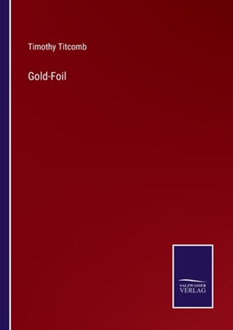 Gold-Foil | Titcomb, Timothy - 교보문고