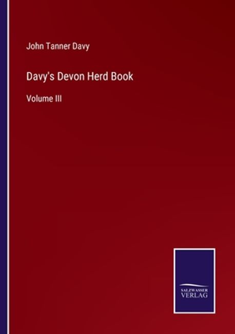Davy's Devon Herd Book | Davy, John Tanner - 교보문고