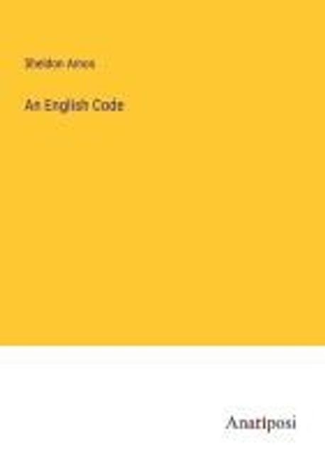 An English Code | Amos, Sheldon - 교보문고