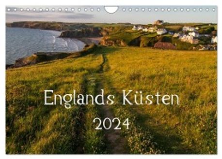 Englands Kuesten 2024 (Wandkalender 2024 DIN A4 quer), CALVENDO ...