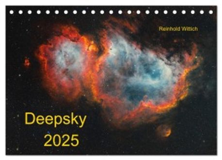 Deepsky 2025 (Tischkalender 2025 DIN A5 quer), CALVENDO Monatskalender | Wittich, Reinhold - 교보문고