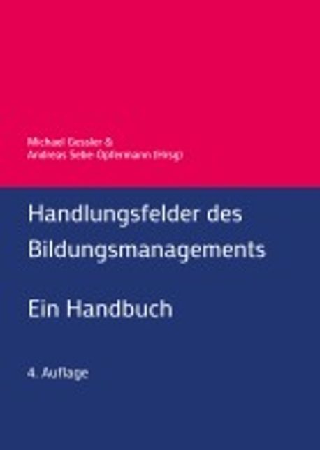 Handlungsfelder des Bildungsmanagements | Gessler, Michael - 교보문고