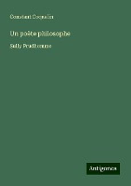 Un poete philosophe | Coquelin, Constant - 교보문고
