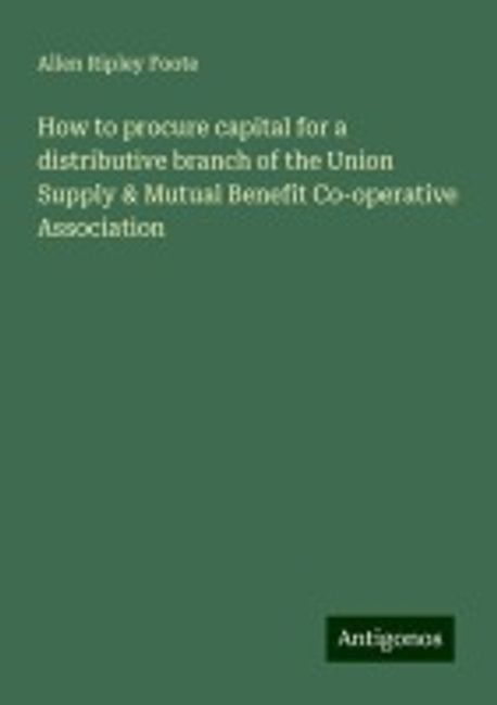 How to procure capital for a distributive branch of the Union Supply ...