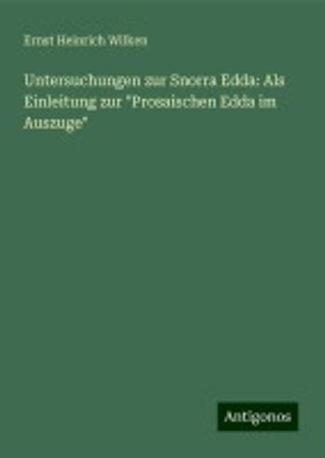 Untersuchungen zur Snorra Edda: Als Einleitung zur Prosaischen Edda im ...
