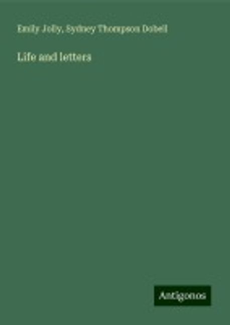 Life and letters | Jolly, Emily - 교보문고