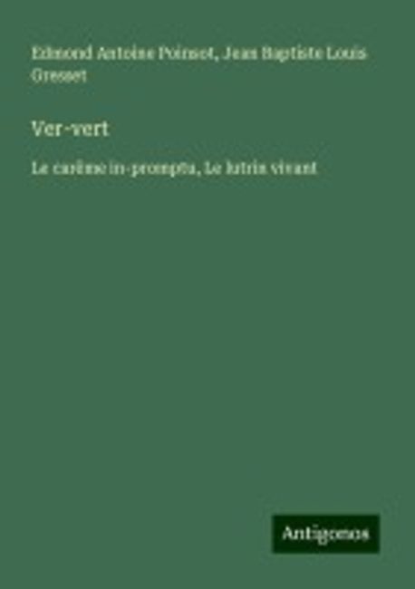Ver-vert | Poinsot, Edmond Antoine - 교보문고