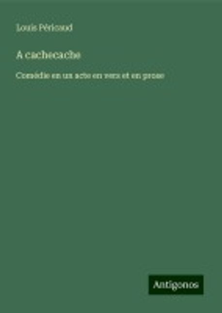 A cachecache | Pericaud, Louis - 교보문고
