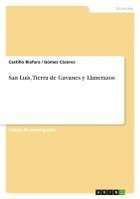 San Luis, Tierra de Gavanes y Llanerazos | Biafara, Castillo - 교보문고