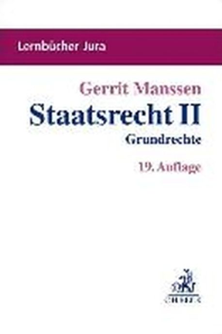 Staatsrecht II | Manssen, Gerrit - 교보문고