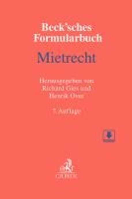 Beck'sches Formularbuch Mietrecht | Gies, Richard - 교보문고