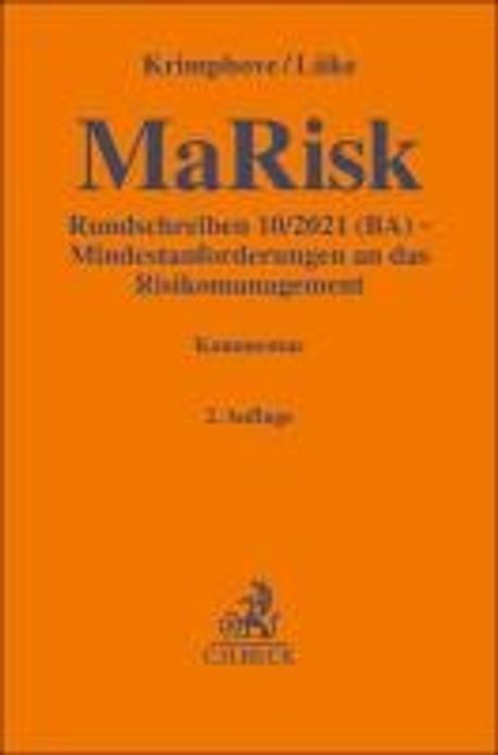 MaRisk | Krimphove, Dieter - 교보문고