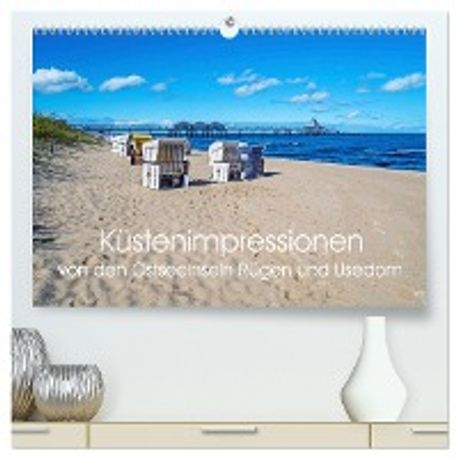 Kuestenimpressionen von den Ostseeinseln Ruegen und Usedom ...