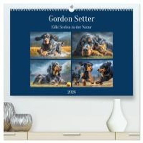 Gordon Setter. Edle Seelen in der Natur (hochwertiger Premium ...