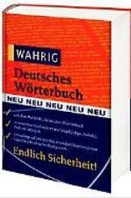 Wahrig Deutsches Worterbuch | Renate Wahrig-Burfeind - 교보문고