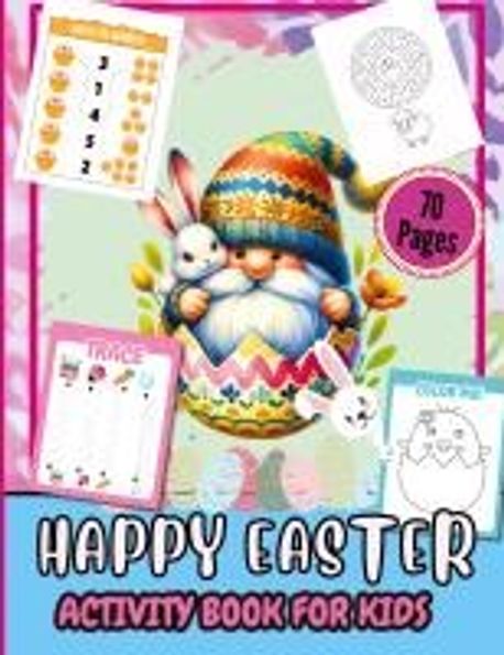 Happy Easter Activity Pages for Kids 70 Pages | Tobba - 교보문고