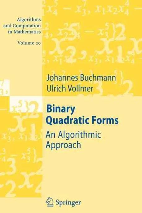 Binary Quadratic Forms | Buchmann, Johannes - 교보문고