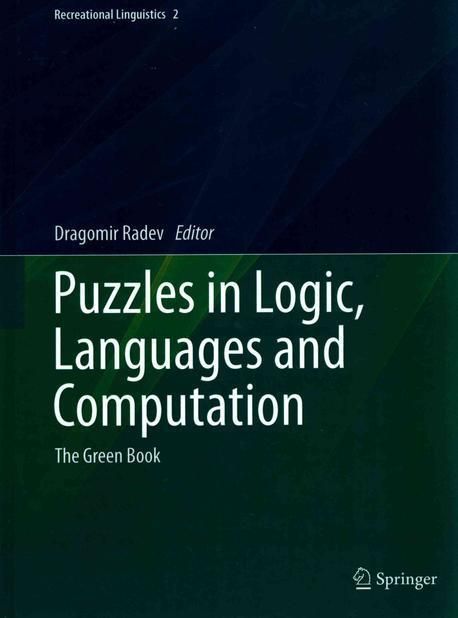 Puzzles in Logic, Languages and Computation | Radev, Dragomir - 교보문고