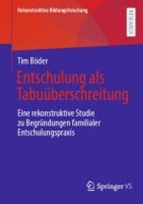 Entschulung als Tabuueberschreitung | Boeder, Tim - 교보문고