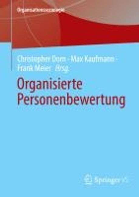 Organisierte Personenbewertung | Dorn, Christopher - 교보문고