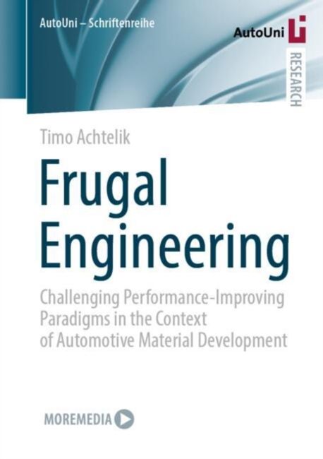 Frugal Engineering | Timo Achtelik - 교보문고