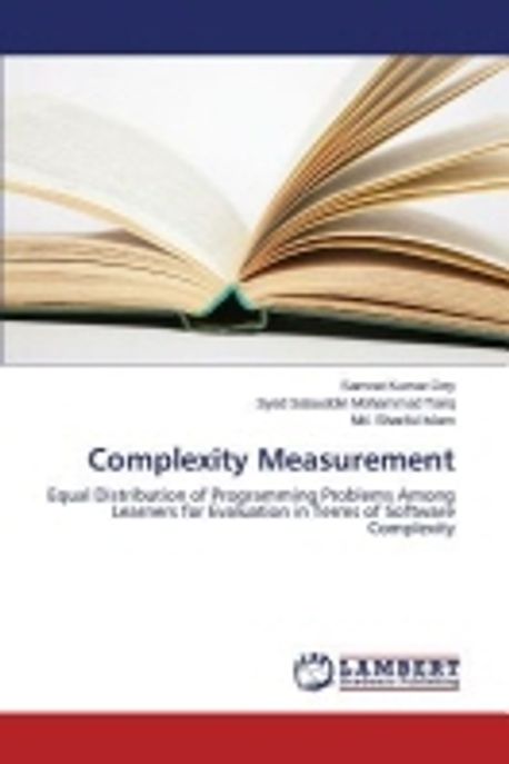 Complexity Measurement | Dey, Samrat Kumar - 교보문고