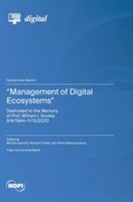 Management of Digital Ecosystems | Ivanovic, Mirjana - 교보문고