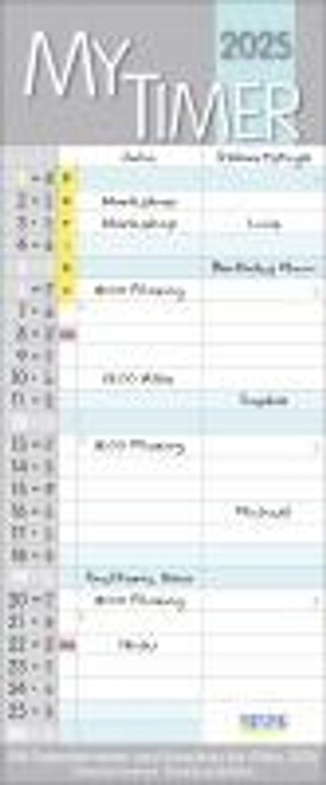 My Timer 2025 | Korsch, Verlag - 교보문고