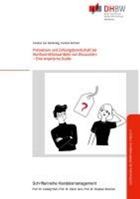 Preiswissen und Zahlungsbereitschaft bei Nonfood-Aktionsartikeln von ...