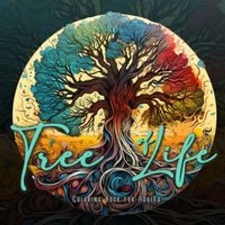 Tree of Life Coloring Book for Adults | Publishing, Monsoon - 교보문고