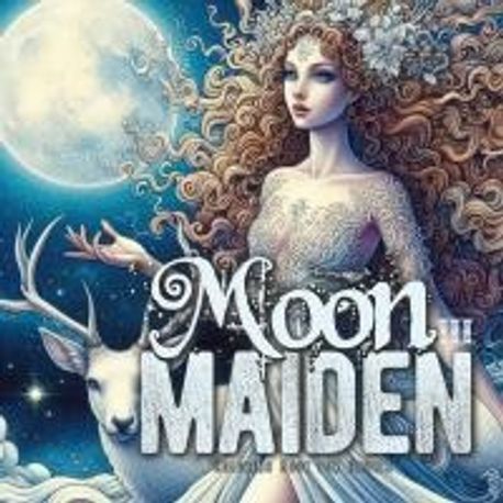 Moon Maiden Coloring Book for Adults 3 | Publishing, Monsoon - 교보문고