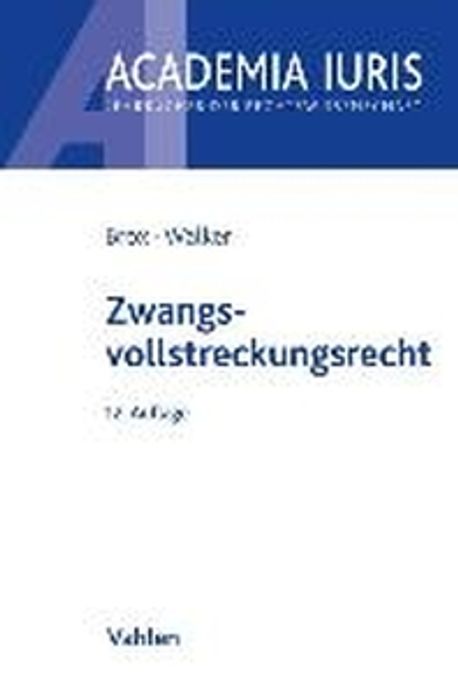 Zwangsvollstreckungsrecht | Brox, Hans - 교보문고