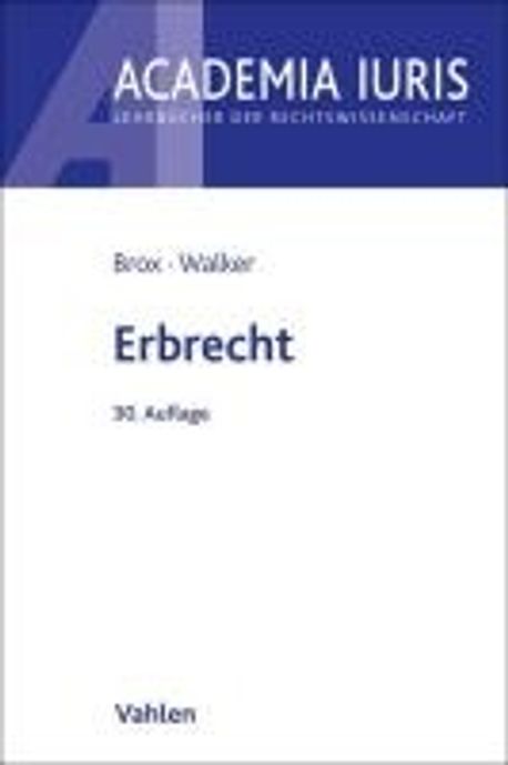 Erbrecht | Brox, Hans - 교보문고