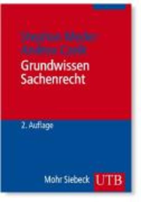 Grundwissen Sachenrecht | Stephan Meder , Andrea Czelk - 교보문고