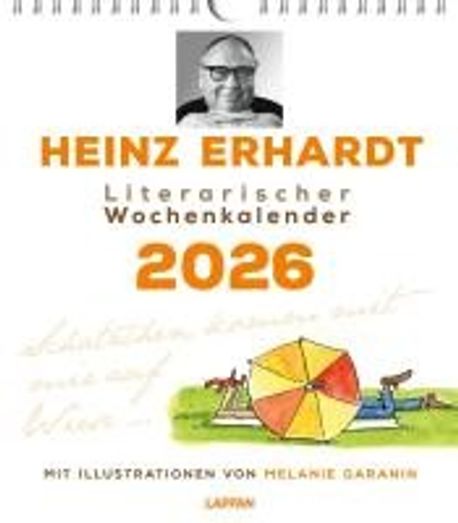 Heinz Erhardt - Literarischer Wochenkalender 2026 | Erhardt, Heinz - 교보문고