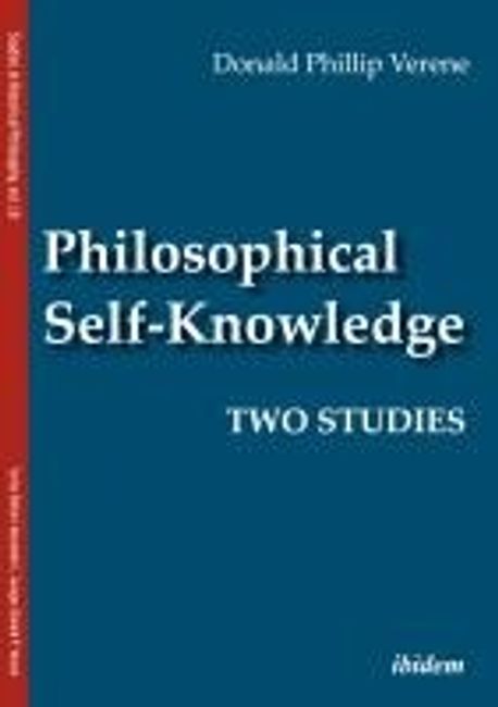 Philosophical Self-Knowledge | Verene, Donald Phillip - 교보문고