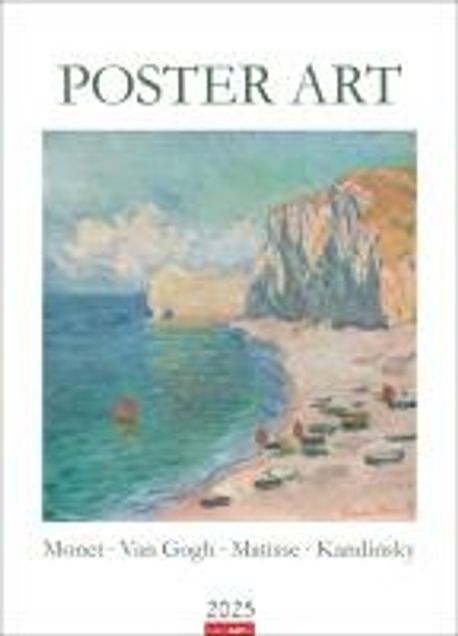 Poster Art Kalender 2025 - Monet Van Gogh Matisse Kandinsky ...