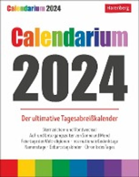 Calendarium Tagesabreisskalender 2024 | - 교보문고
