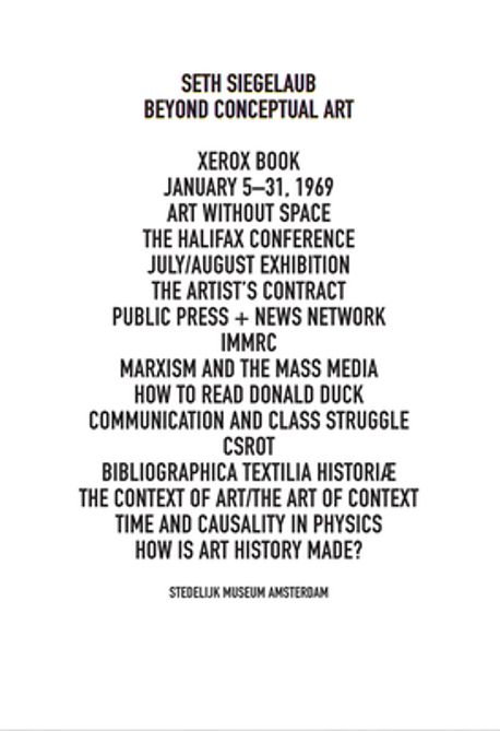 Seth Siegelaub | Koenig Books Ltd., London - 교보문고