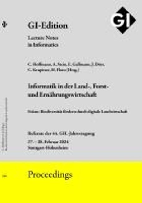 GI Edition Proceedings Band 344 Informatik in der Land-, Forst und ...