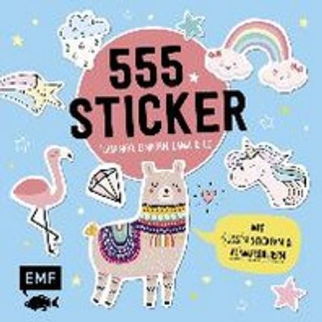 555 Sticker - Flamingo, Einhorn, Lama und Co. | Edition Michael Fischer ...
