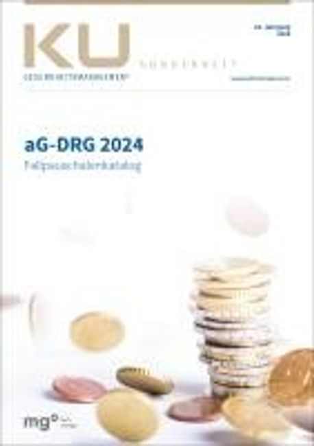 aG-DRG Fallpauschalenkatalog 2024 | InEK gGmbH - 교보문고