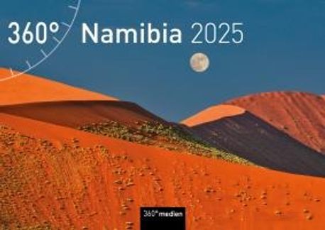 360° Namibia Broschuerenkalender 2025 | Heeb, Christian - 교보문고