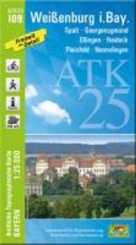 ATK25-I09 Weissenburg i.Bay. (Amtliche Topographische Karte 1:25000 ...