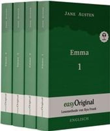 Emma - Teile 1-4 (Buch + 4 MP3 Audio-CD) - Lesemethode von Ilya Frank - Zweisprachige Ausgabe ...