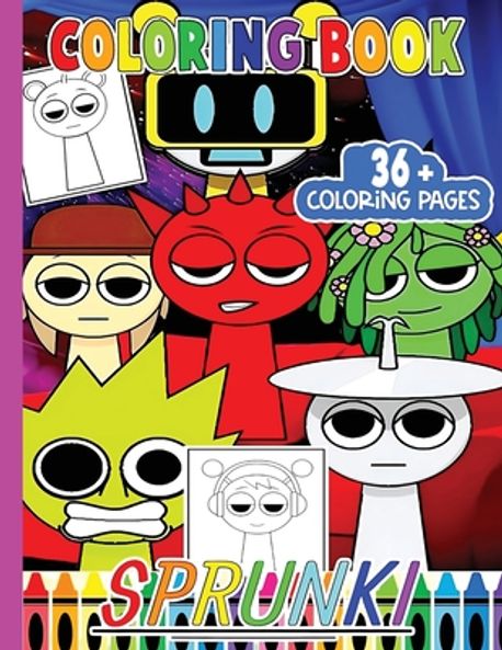 Sprunki Coloring Book | Coloring Book, Sprunki - 교보문고