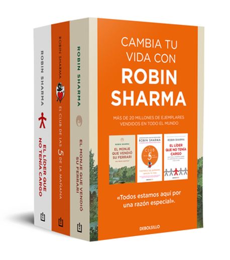 Pack Cambia Tu Vida Con Robin Sharma / Change Your Life with Robin ...