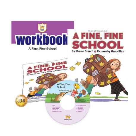 Learning Castle Junior D6: A Fine, Fine School (SB+WB+CD) | Language ...